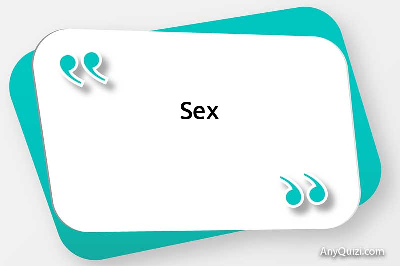 Tests Sex